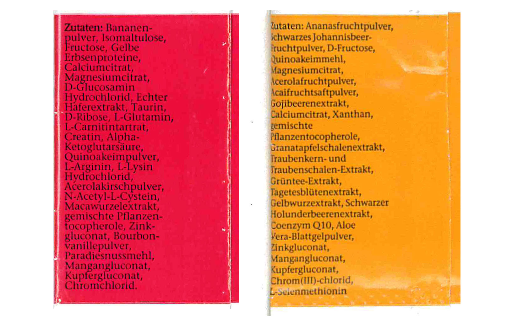 Werbung für Ringana-Produkte auf ringana.de und in Produktbroschüren ...